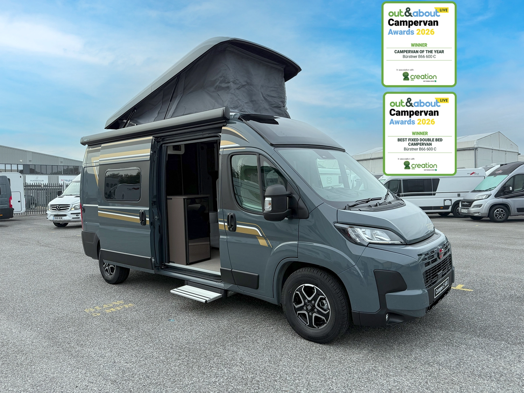 Burstner B66 600 C Pop-Top - Showroom Model | Southdowns Motorhome Centre